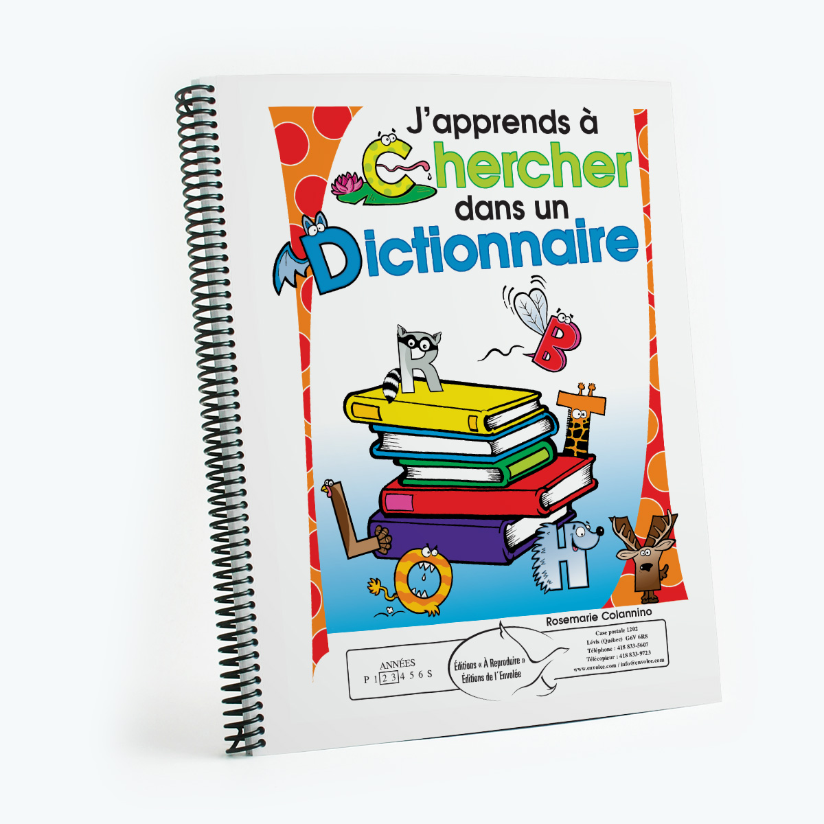 Éditions de l'Envolée - J'apprends à chercher dans un dictionnaire