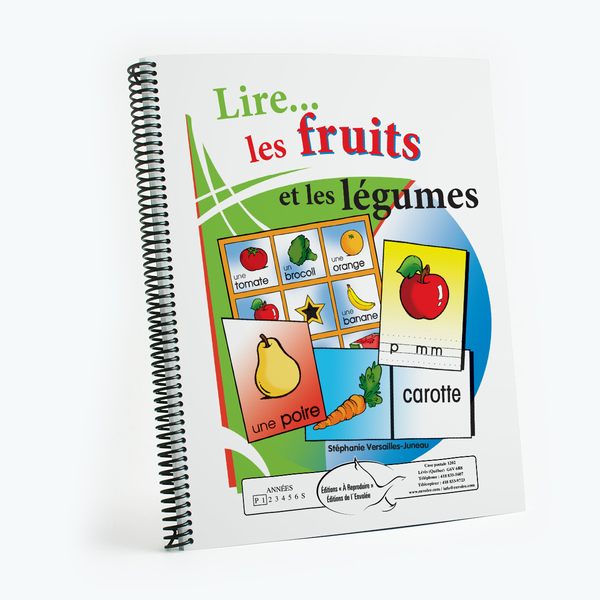 Éditions de l'Envolée - Lire... les fruits et les légumes