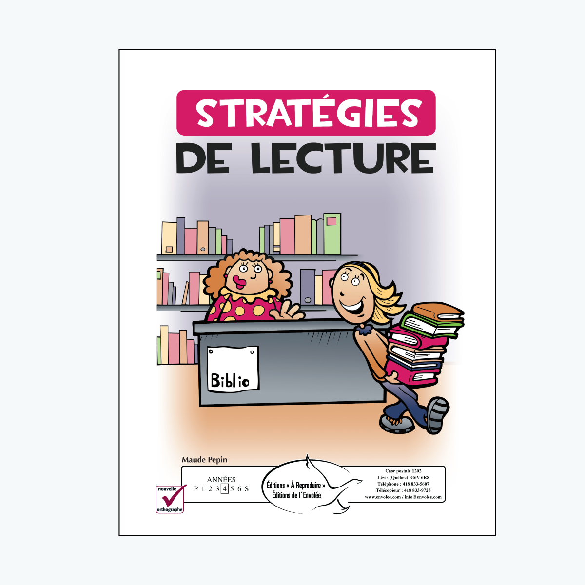 Éditions de l'Envolée - Stratégies de lecture - en PDF