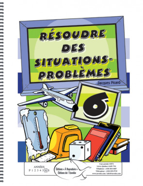 Éditions de l'Envolée - Math à la carte - Résolution de problèmes 5e année