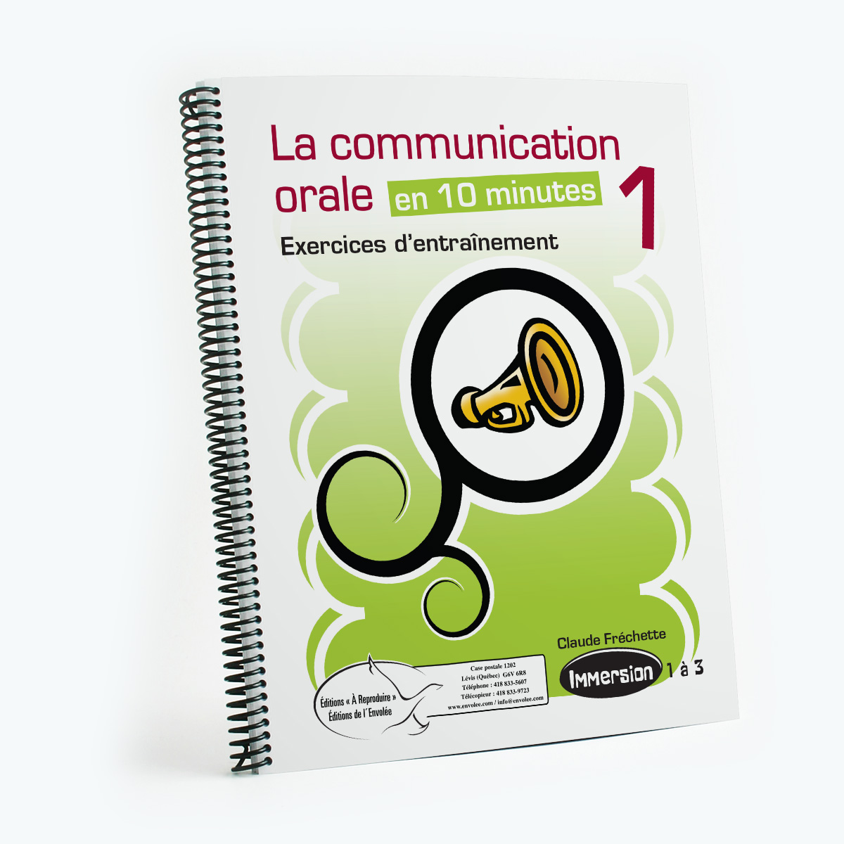 Éditions de l'Envolée - La communication orale en 10 minutes 1