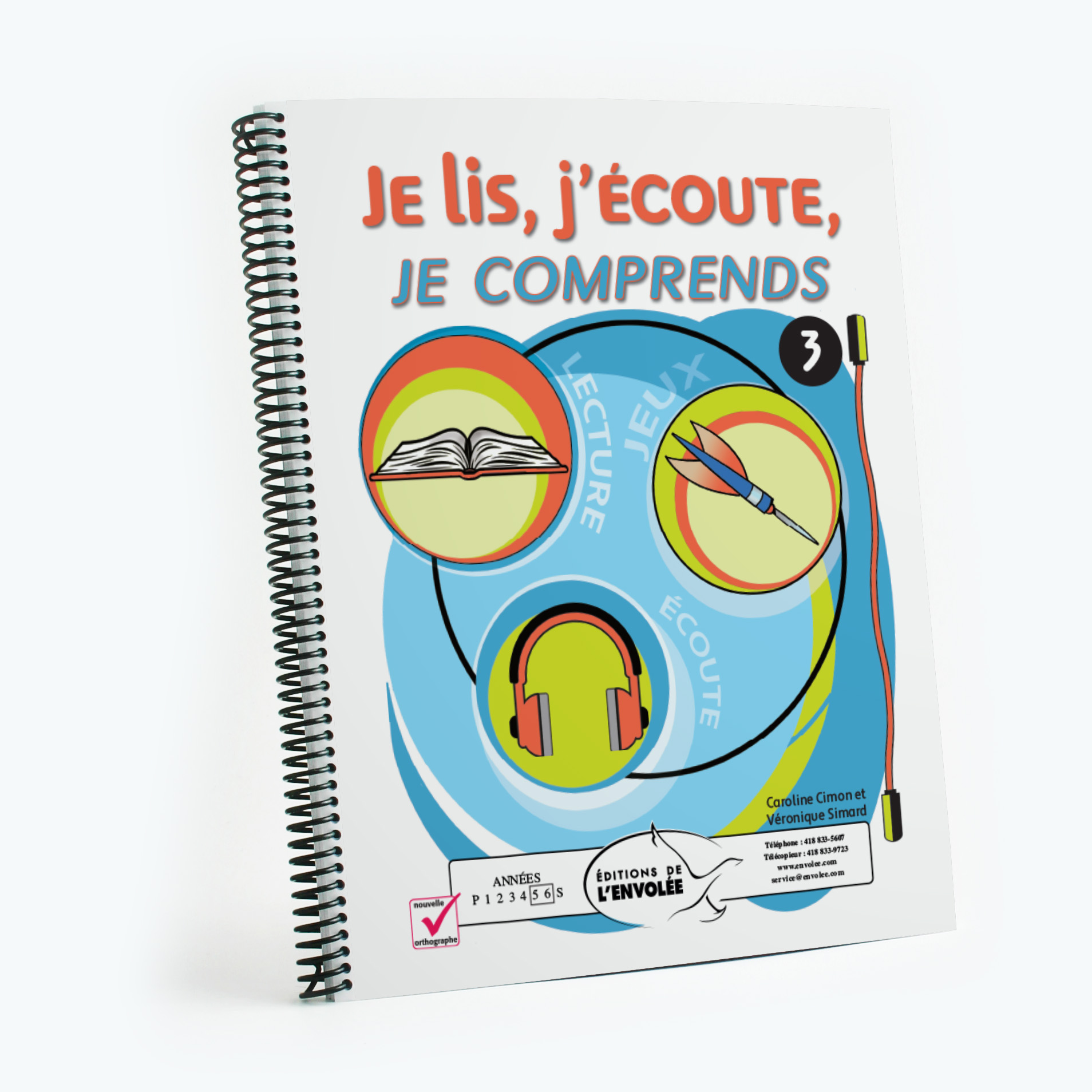 Éditions de l'Envolée - Je lis, j'écoute, je comprends 3