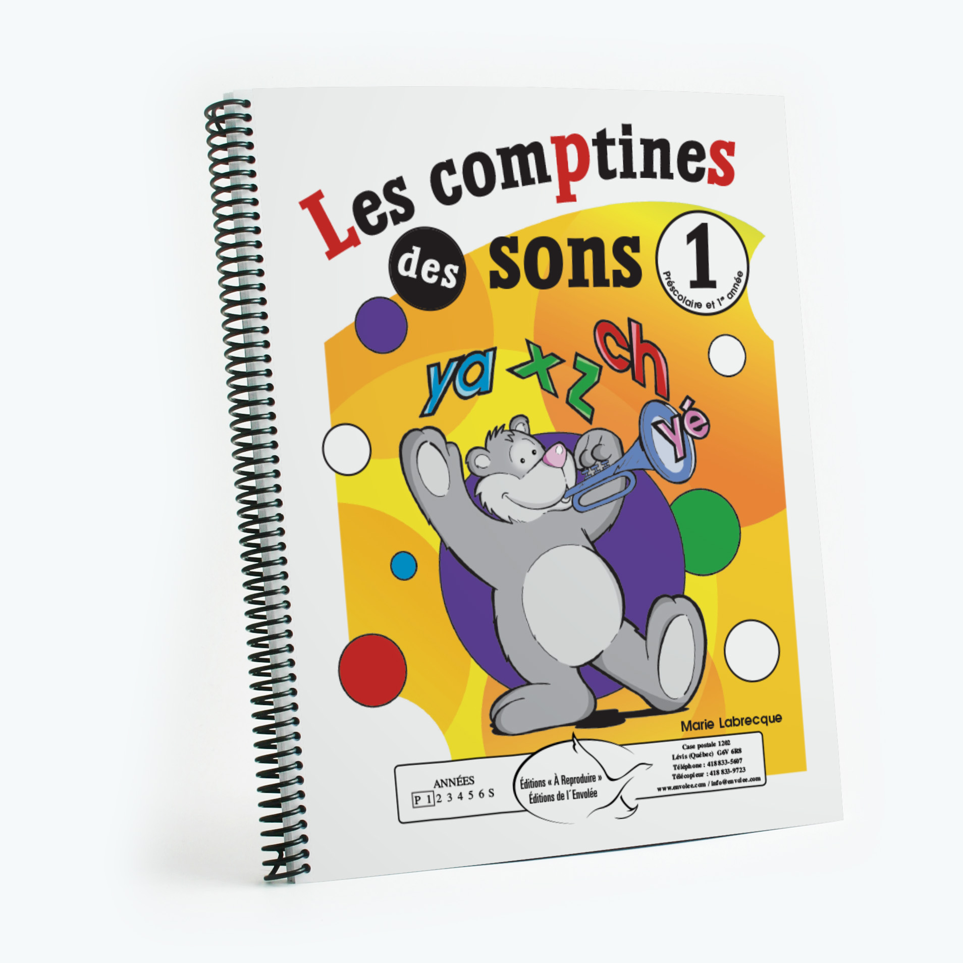 Éditions de l'Envolée - Les comptines des sons 1