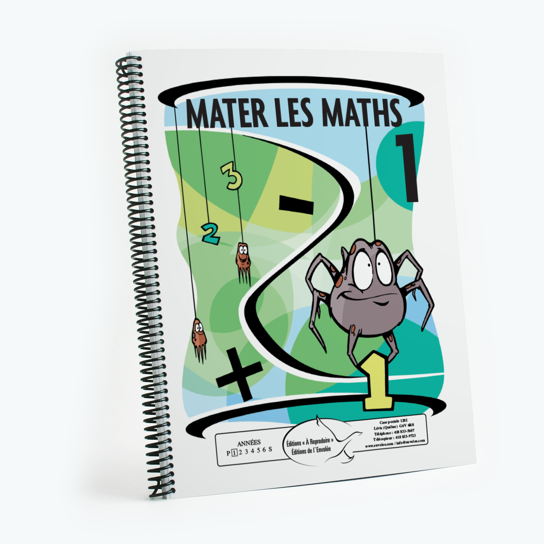 Éditions de l'Envolée - Mater les maths 1