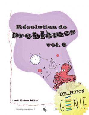 Éditions de l'Envolée - Math à la carte - Résolution de problèmes 6e année