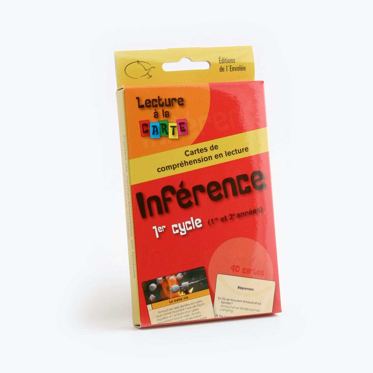 Éditions de l'Envolée - Lecture à la carte - Inférence 1